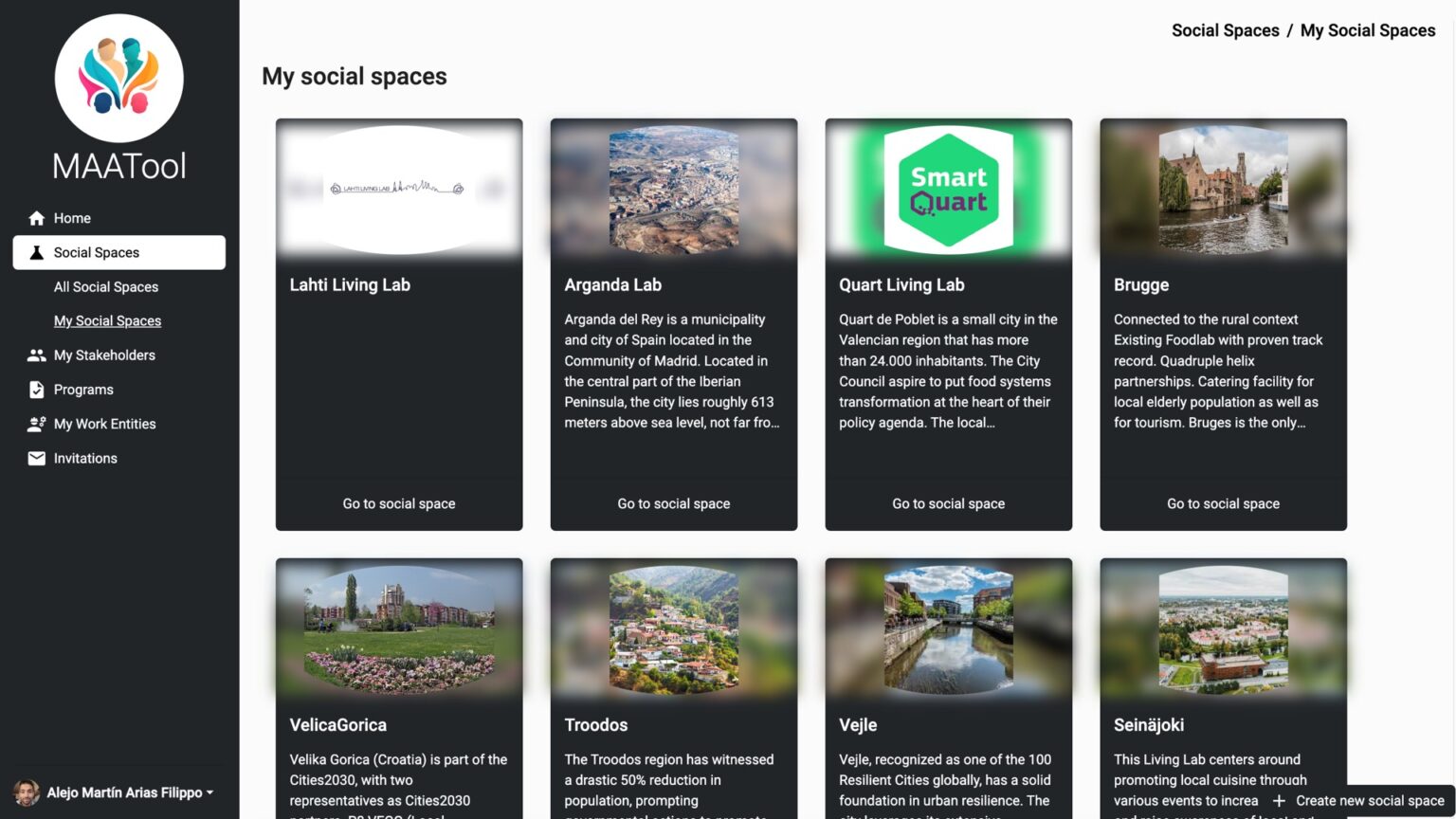 Multi Actor Approach Tool – Social Innolabs